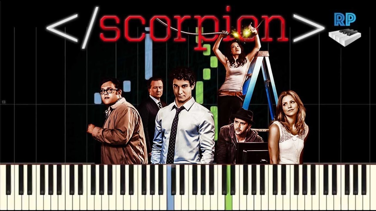 Scorpion TV Theme - Synthesia Piano Tutorial - YouTube