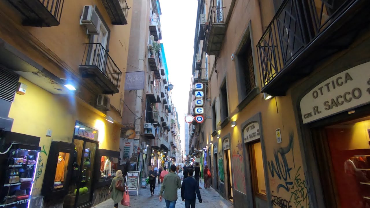 Exploring Naples, the Beauty of Napoli, Italy 4K - YouTube
