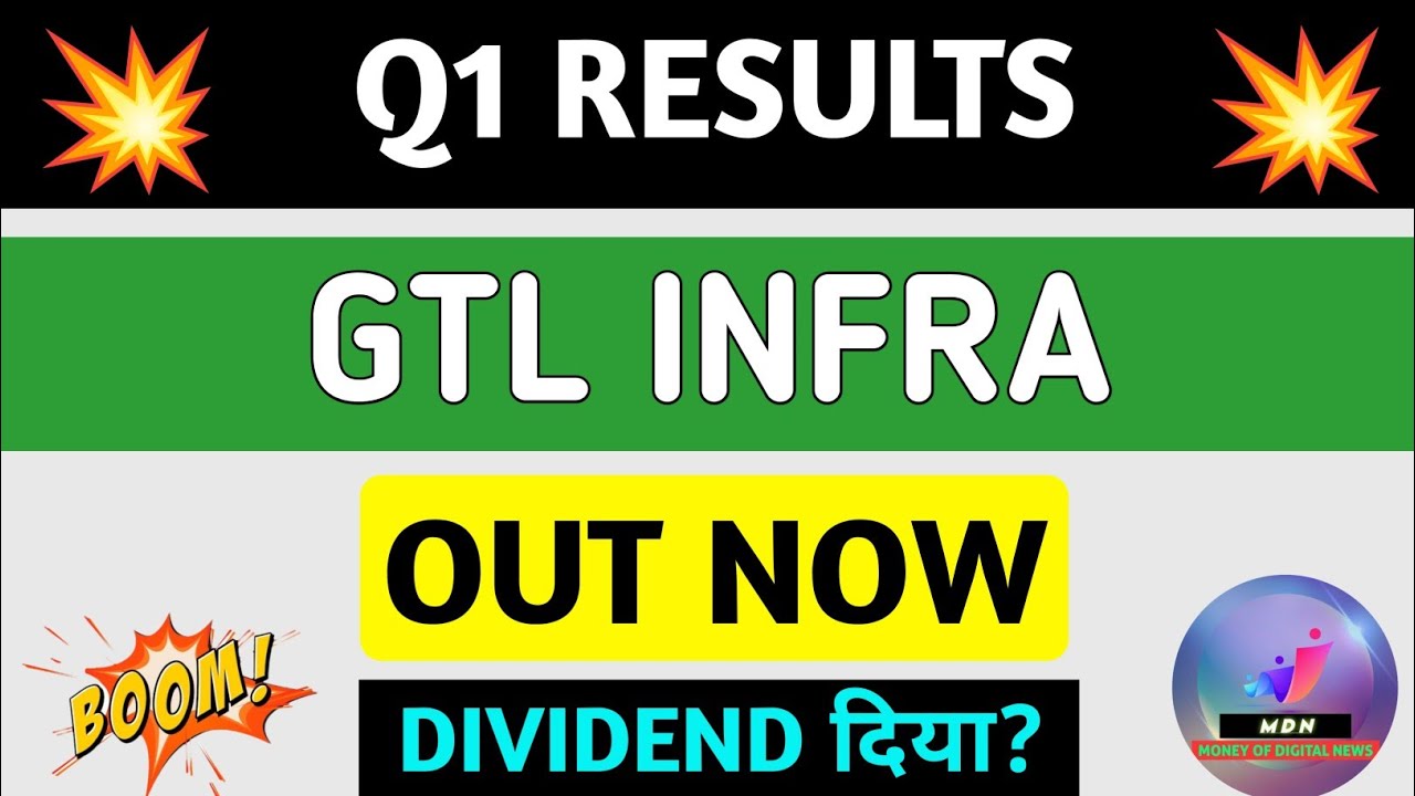 GTL INFRA Q1 RESULTS 2026 | GTL INFRA SHARE LATEST NEWS | GTL ...