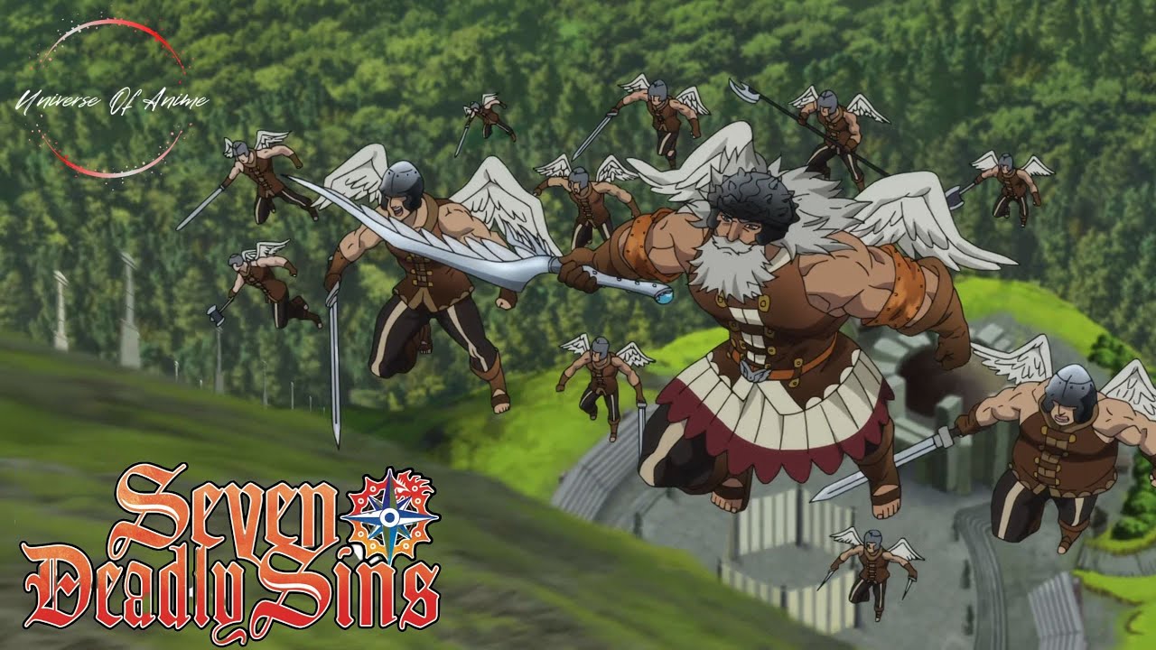 Celestials VS Demon Clan FULL FIGHT SCENE | Seven Deadly Sins | Nanatsu ...