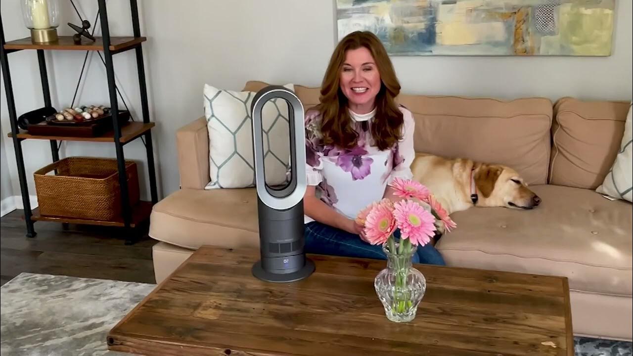 Dyson AM09 Hot & Cool Bladeless Fan & Heater with Jet Focus on QVC - YouTube