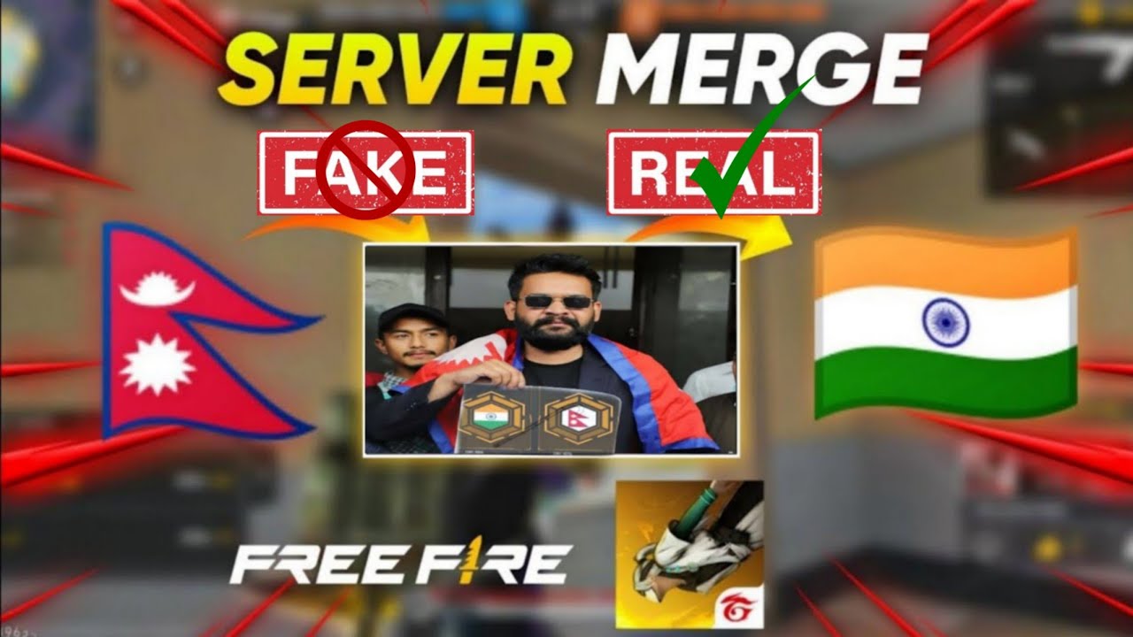 Nepal🇳🇵 & India 🇮🇳 Again Server merge Fake or Real ️ ?? || Nepal india ...
