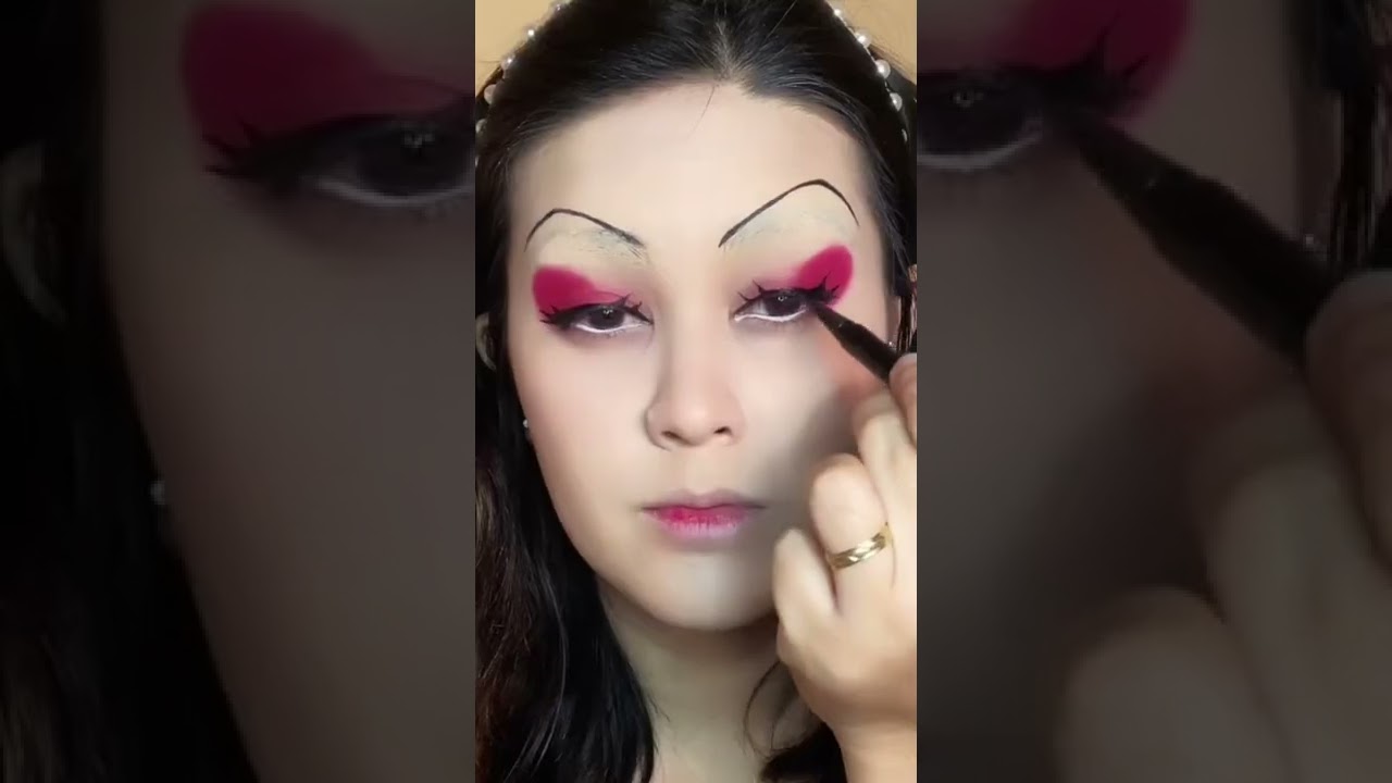 Daki from Demon Slayer Villain as an Oiran Makeup look - YouTube