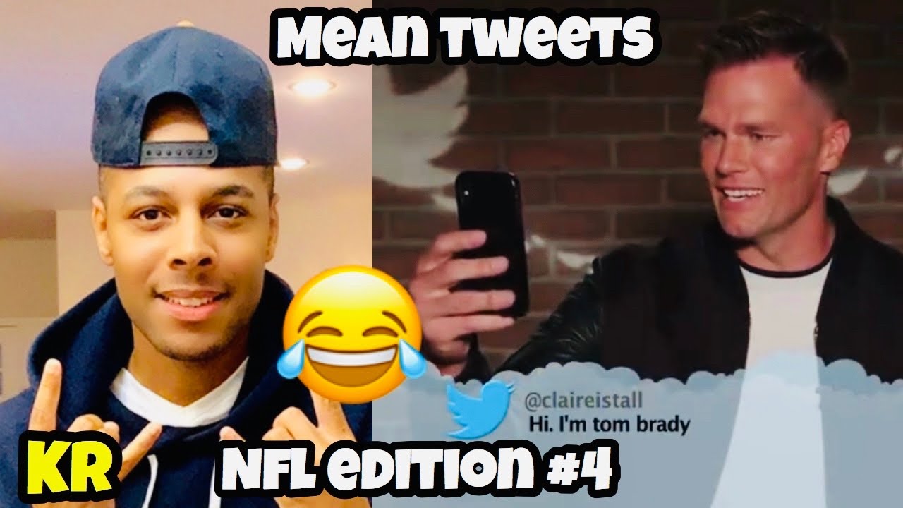 Mean Tweets - NFL Edition #4 - Reaction - YouTube