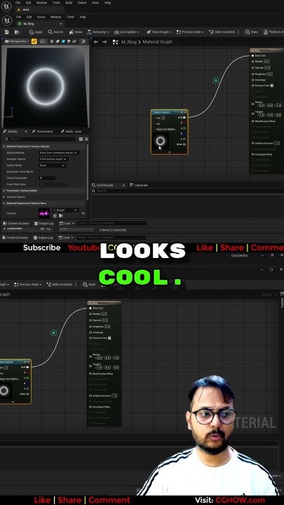 Creating a Cool Material in Unreal Engine 5 #shorts - YouTube