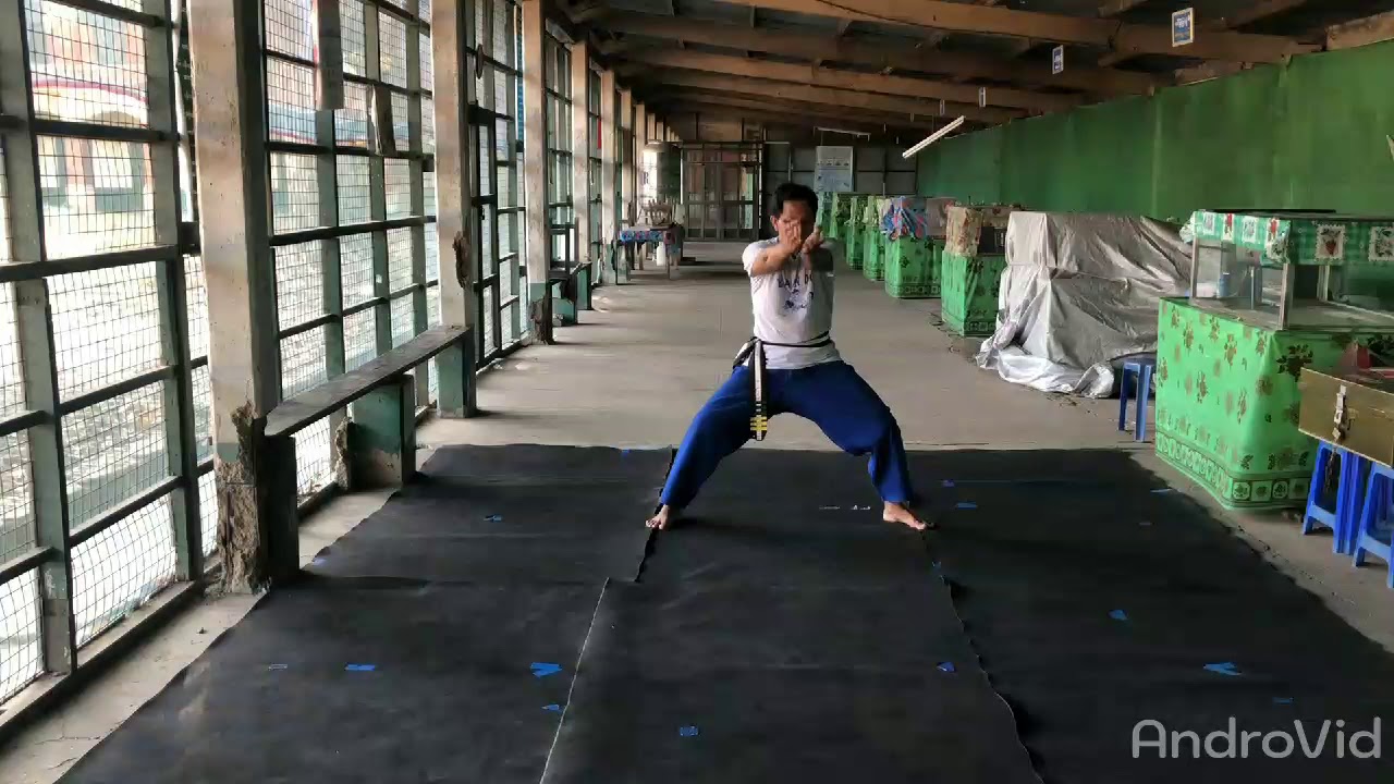 Bando Level-1(White Belt) Basic-03(Punching Drill-1 Extension B, Single ...