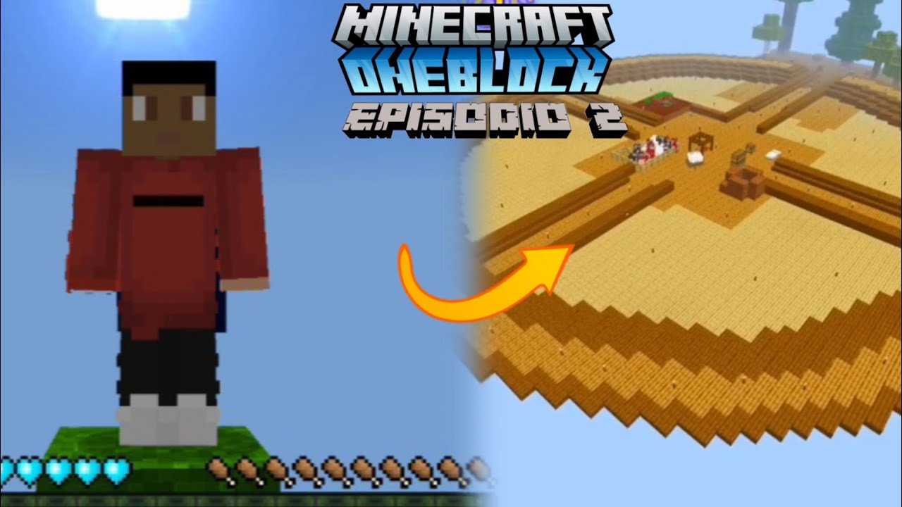 CONSTRUÍ LA MEJOR BASE DE MINECRAFT EN MI SURVIVAL ONEBLOCK - Ep2 - YouTube