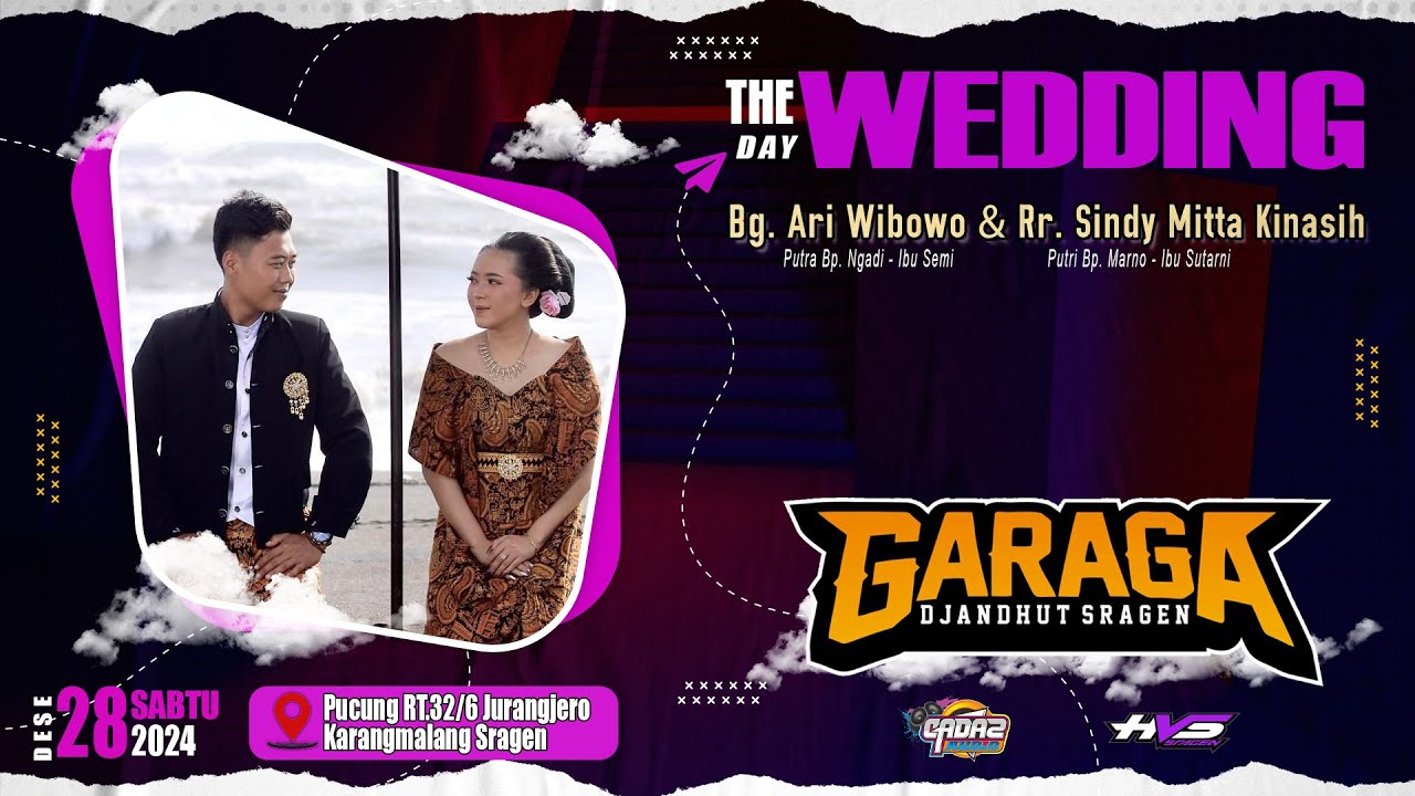 Live Stream Wedding Ari & Sindy | Campursari GARAGA MUSIC | CADAZ AUDIO ...