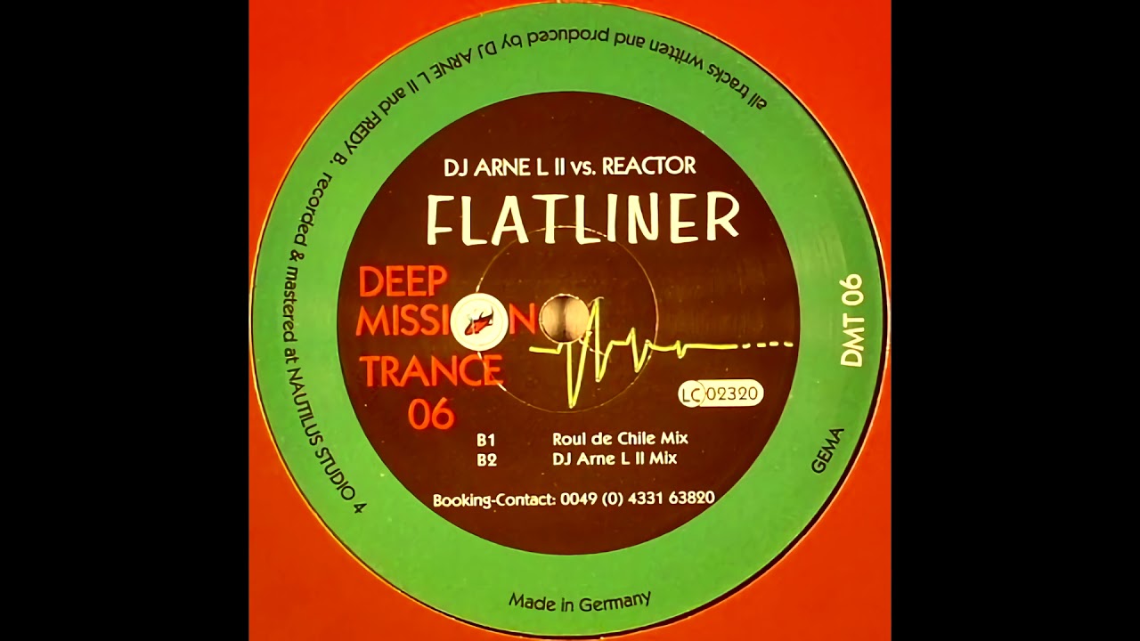 DJ Arne L II vs. Reactor - Flatliner (DJ Arne L II Mix) [HQ] - YouTube