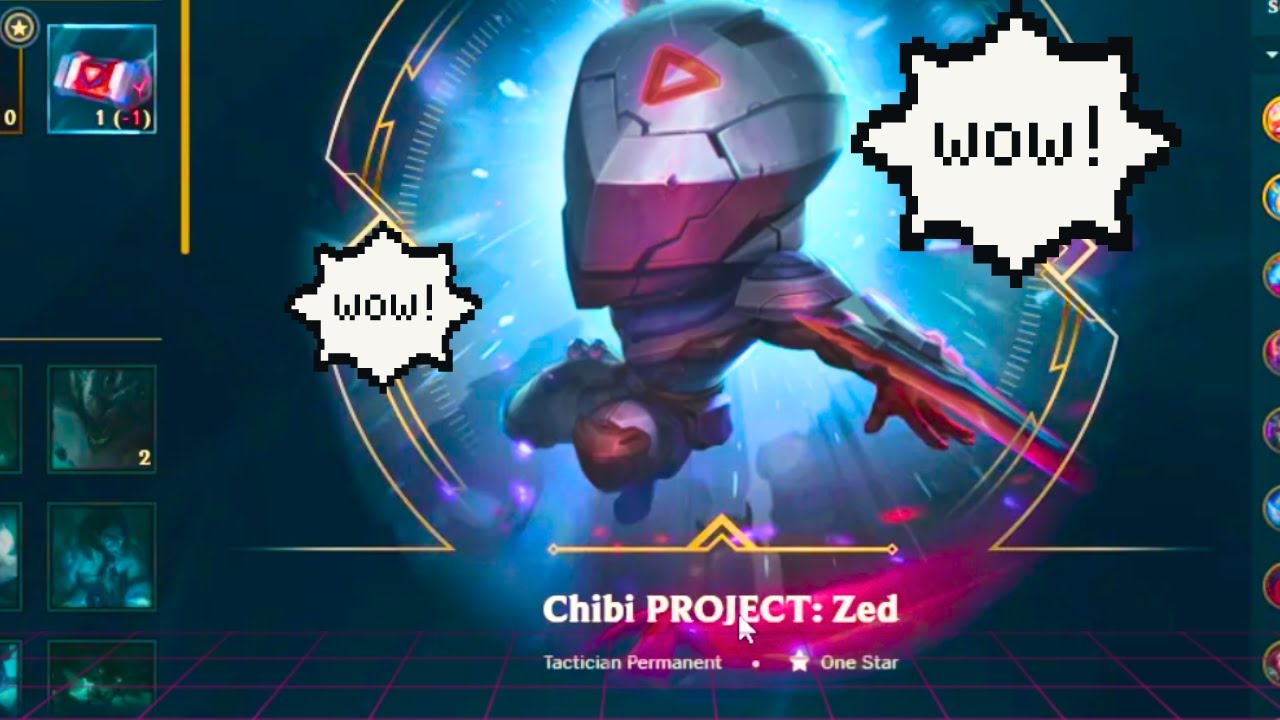 Bora conseguir o Projeto Zed Chibi? Abrindo ovos TFT - YouTube