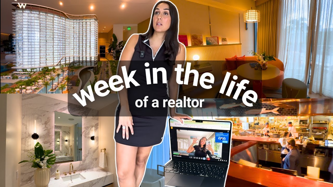 Realistic Week In The Life Of A Real Estate Agent - YouTube