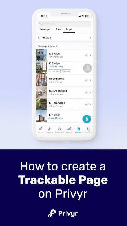 How to create a Trackable Page on Privyr | Privyr Tutorial - YouTube