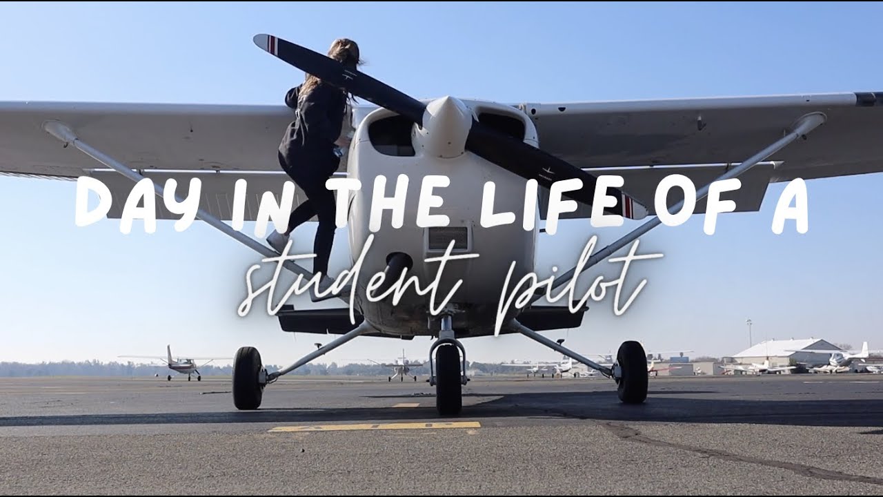 a day in the life of a student pilot - YouTube