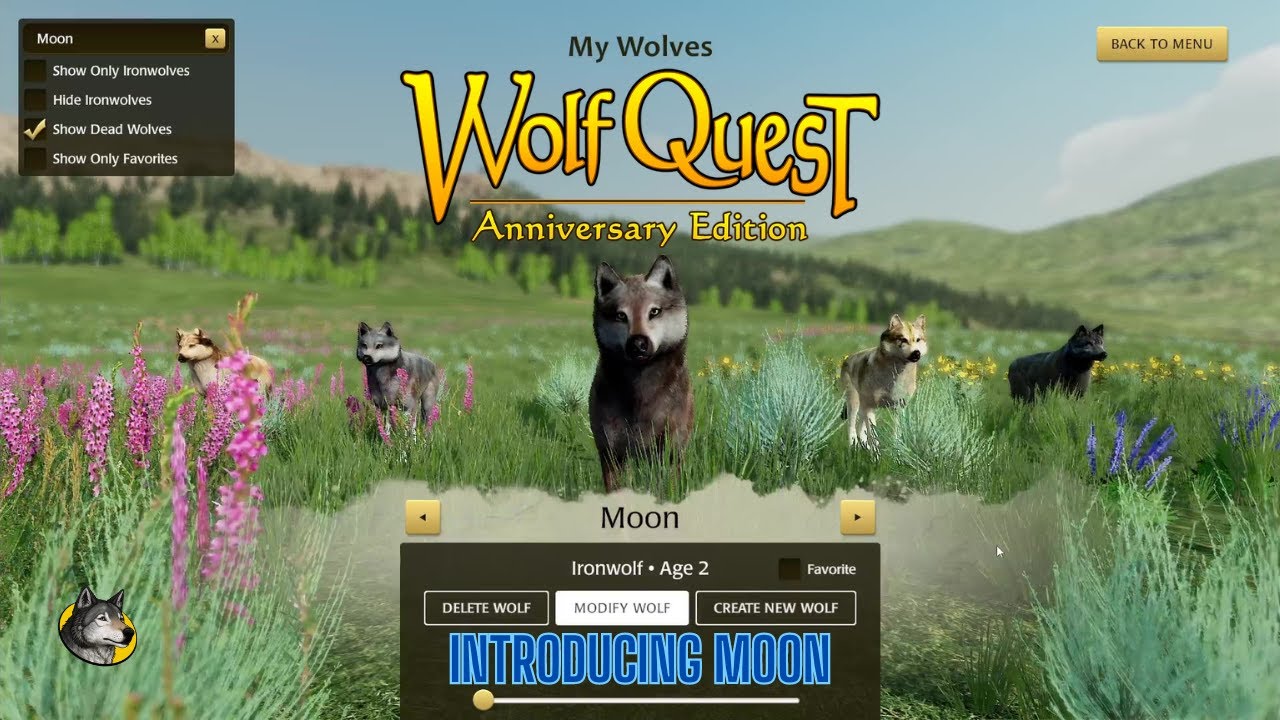 Introducing Moon The Moon Pack WolfQuest AE - YouTube