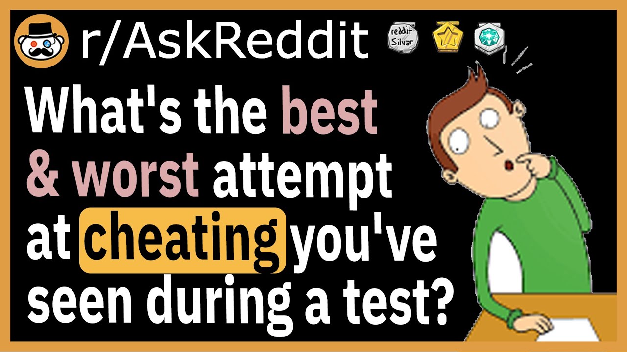 What's the best/worst attempt at cheating you've seen during a test ...