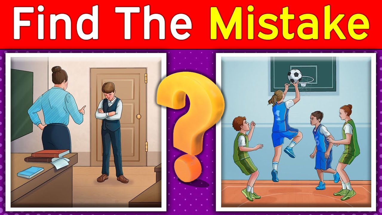 Find The Mistake Quiz - YouTube