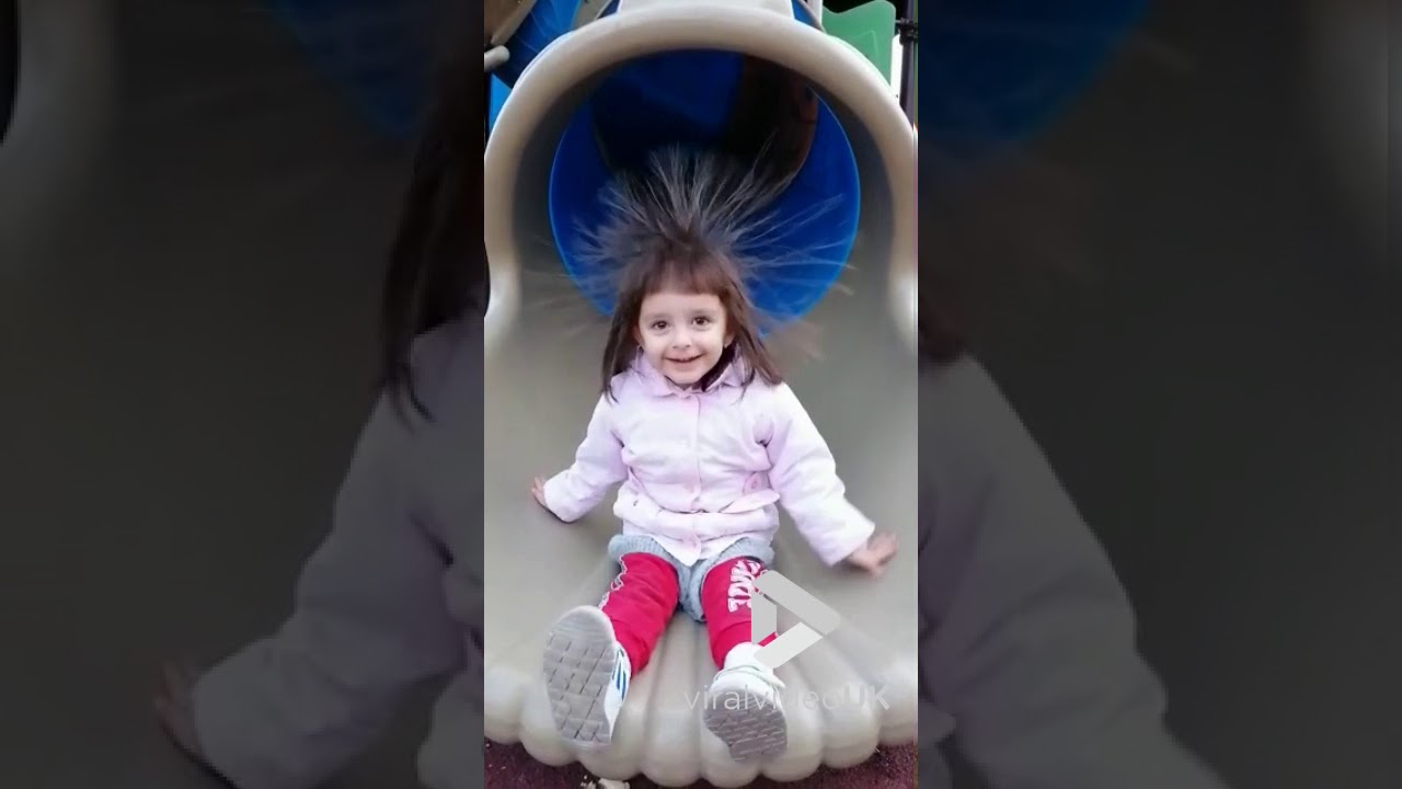 Slide static girl || Viral Video UK - YouTube