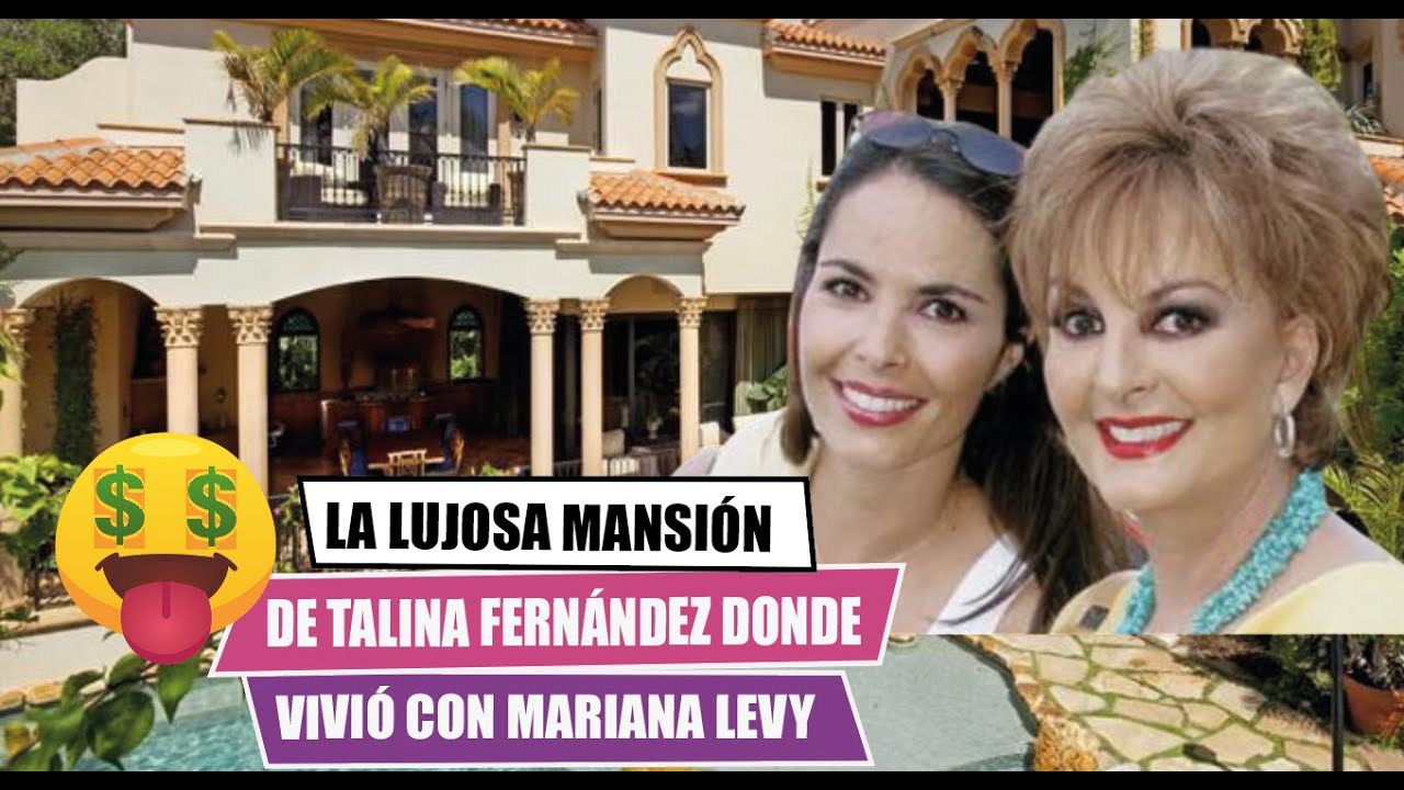 ⭐️La lujosa 🤩 mansión 🏠 de TALINA FERNANDEZ donde vivió con MARIANA ...