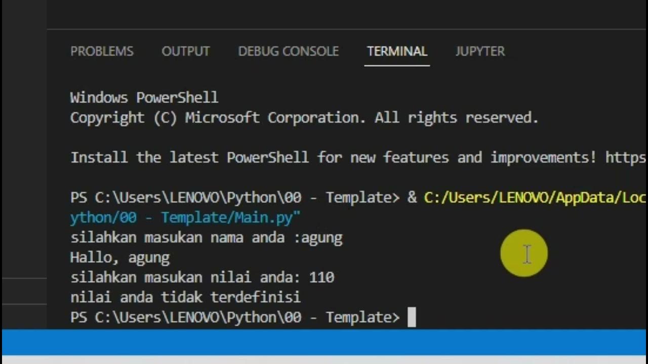 Pemrograman Komputer Pertemuan 9 - YouTube