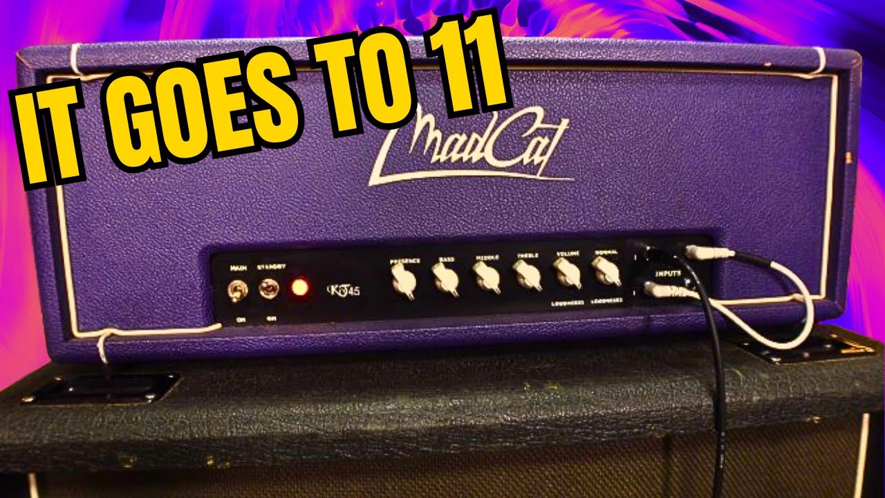 MAD CAT KT45 AMP |THE FUZZIEST AMP IN THE WORLD - YouTube