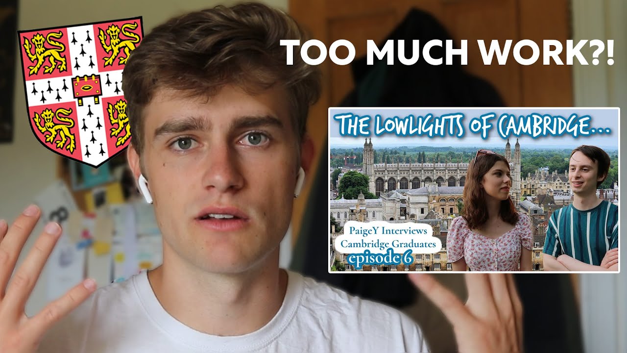 New Cambridge Student Reacts to the WORST parts about Cambridge - YouTube