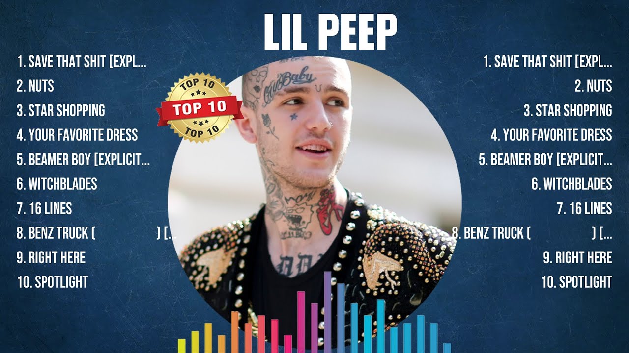Lil Peep Top Hits Popular Songs - Top 10 Song Collection - YouTube
