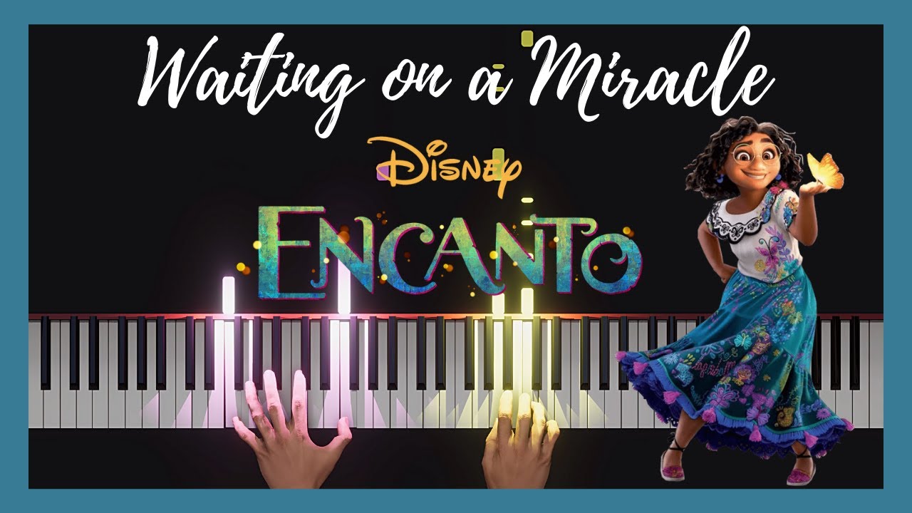 Waiting on a Miracle (from Encanto)| Easy Piano Tutorial in C | 4K ...