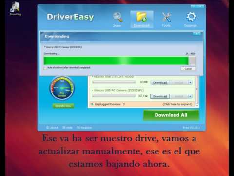 Usar el Driver Easy y también instalar driver Manualmente. - YouTube