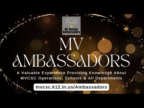 MV Ambassadors 2022-2023 - YouTube