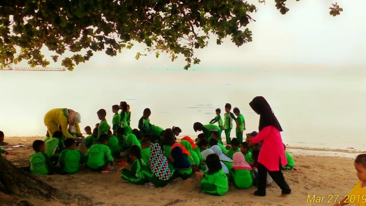 Outing Class TK. Arrahman Pulau Tidung - YouTube