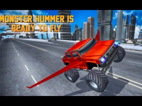 Flying monster truck legend 3D - Android Gameplay HD - YouTube
