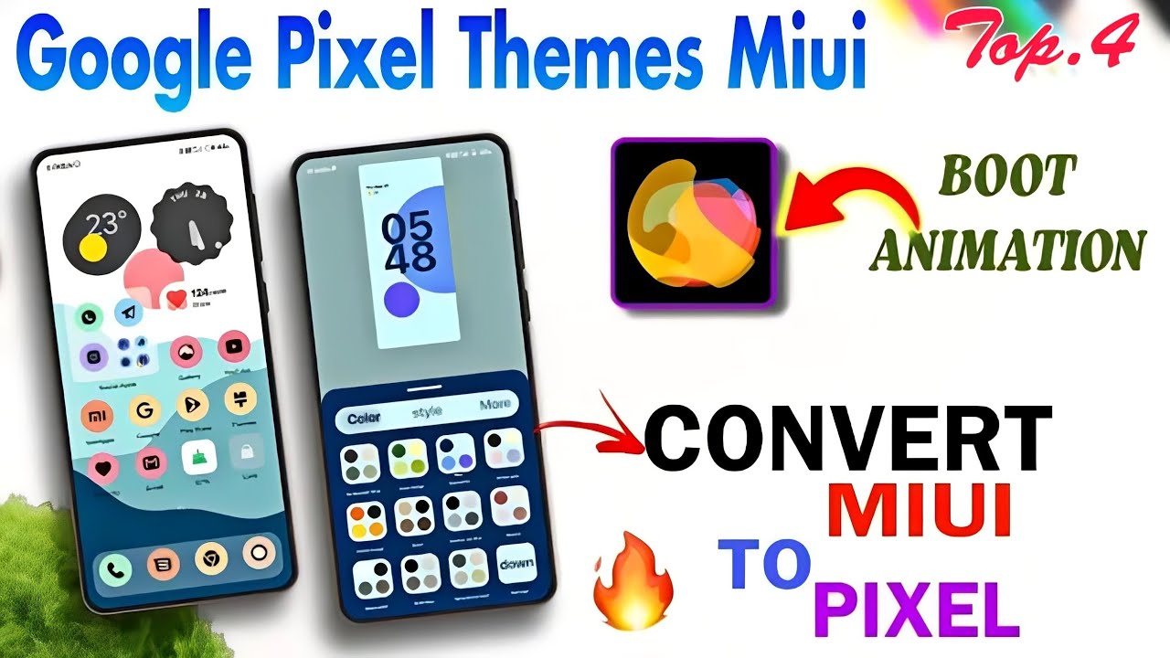 Convert Miui to Google Pixel - Make Your Miui Look Like Pixel | Google ...
