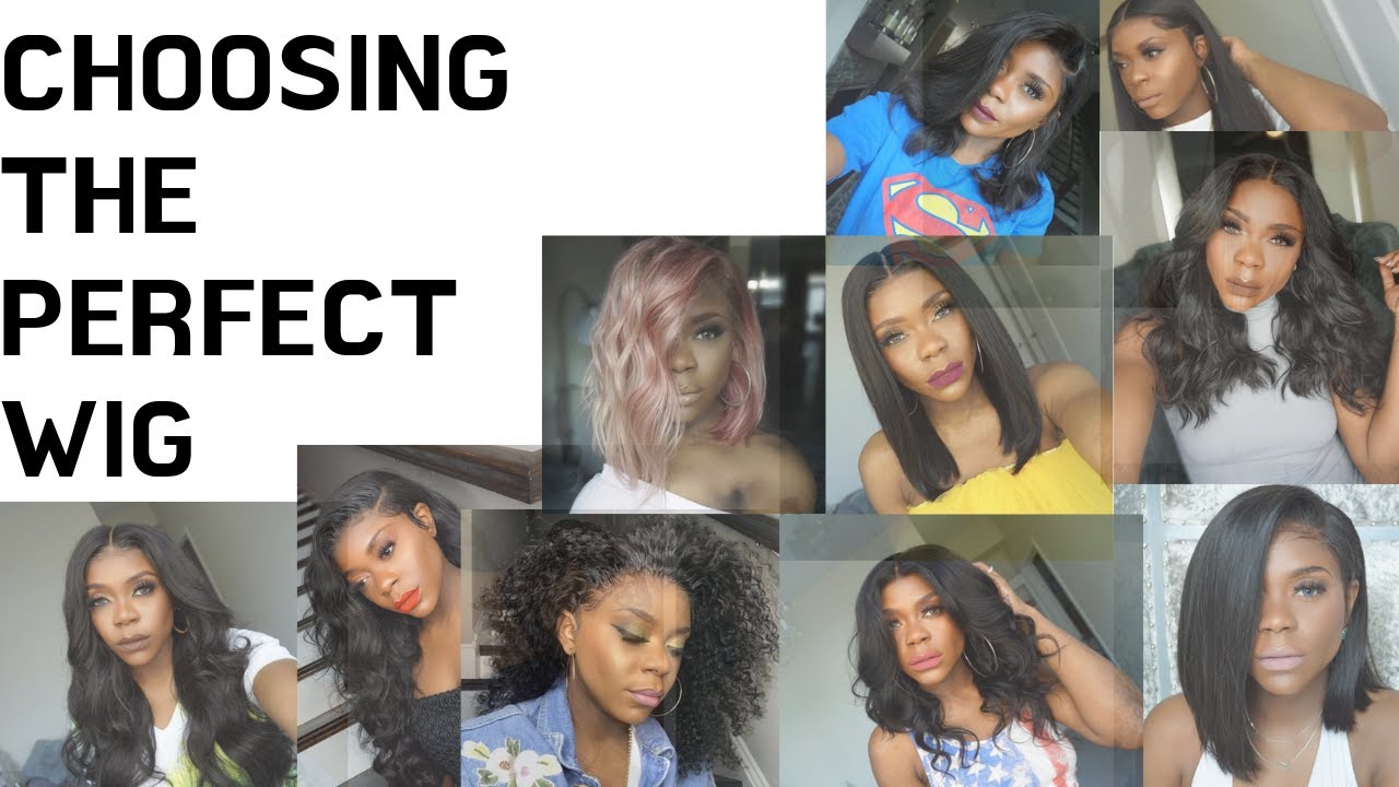 How to choose the perfect wig for you ! - YouTube