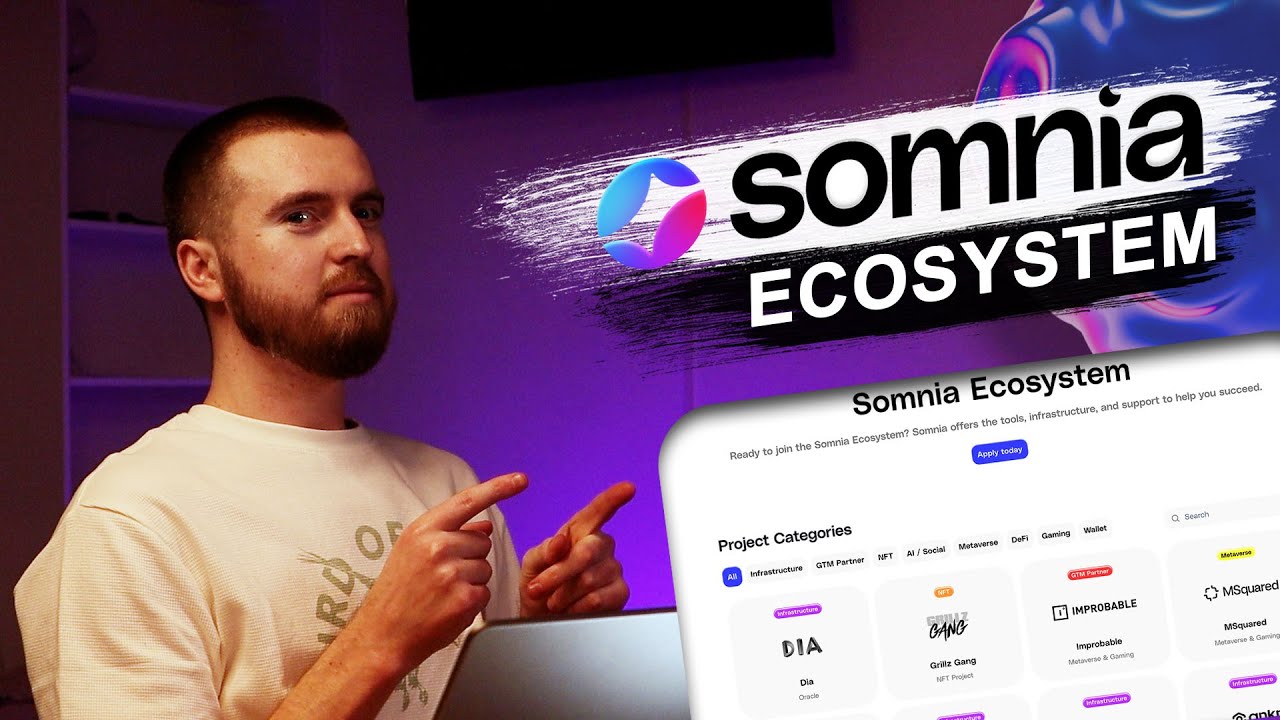 Про екосистему Somnia. Які там проекти? #blockchain - YouTube