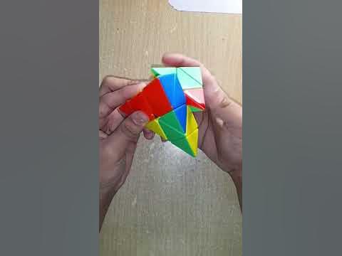 New Cool Pattern On Pyraminx Cube #short #shortvideo #youtubeshorts # ...
