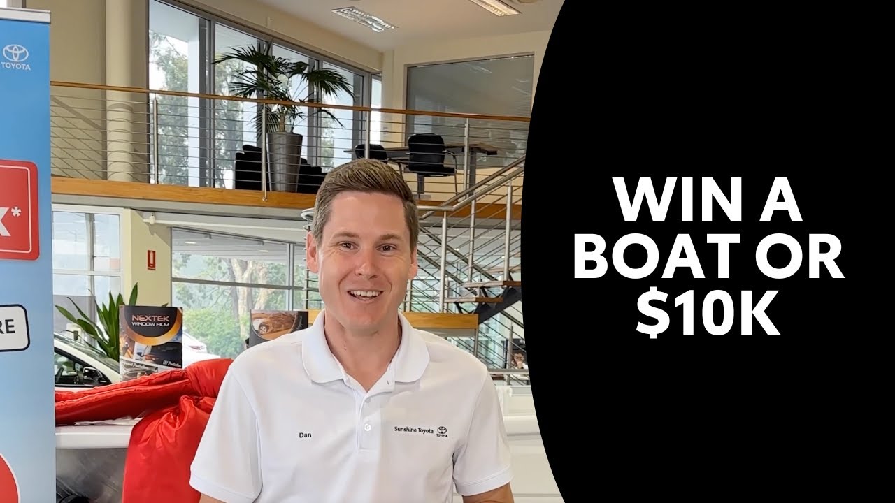 Win a Boat or $10K - YouTube