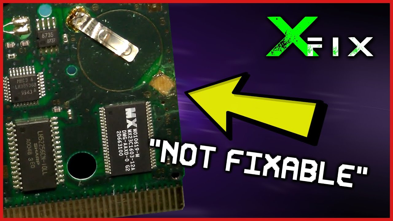 Damaged Gameboy Game Repair Fix - Seller wrote that its not fixable? Is ...