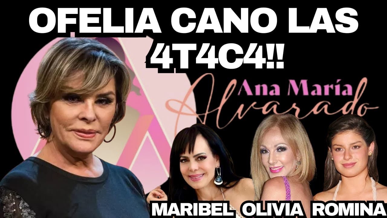 OFELIA CANO 4T4C4 A MARIBEL GUARDIA, OLIVIA COLLINS Y ROMINA MIRCOLI - YouTube