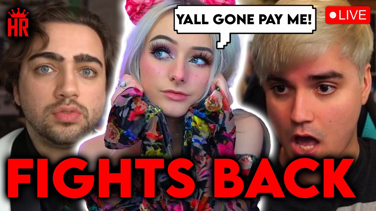 Adrinah Lee Fights Back agianst OTK Mizkif Maya Higa and Crazyslick ...