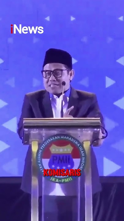 Cak Imin 'Ngiler' Lihat Wamen Rangkap Komisaris: Jadi Kepikiran Isi Dompet - YouTube