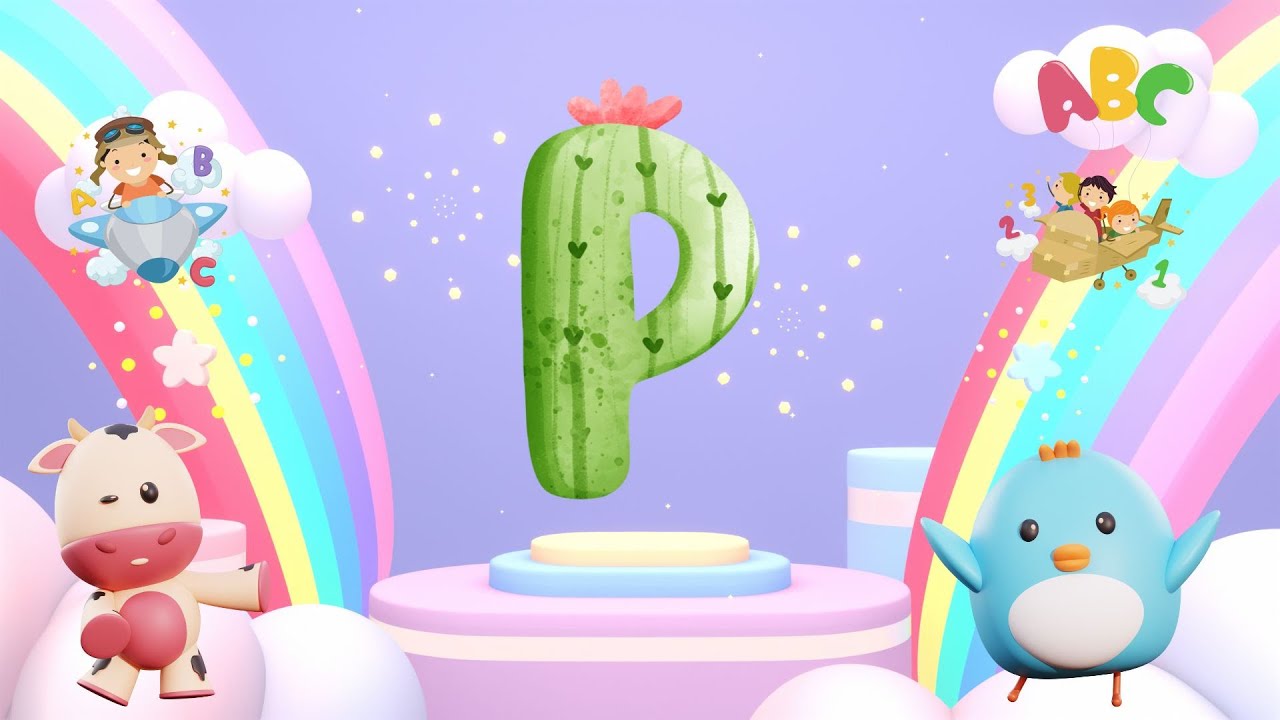 Huruf P | Mengenal huruf P dengan metode Montessori - YouTube