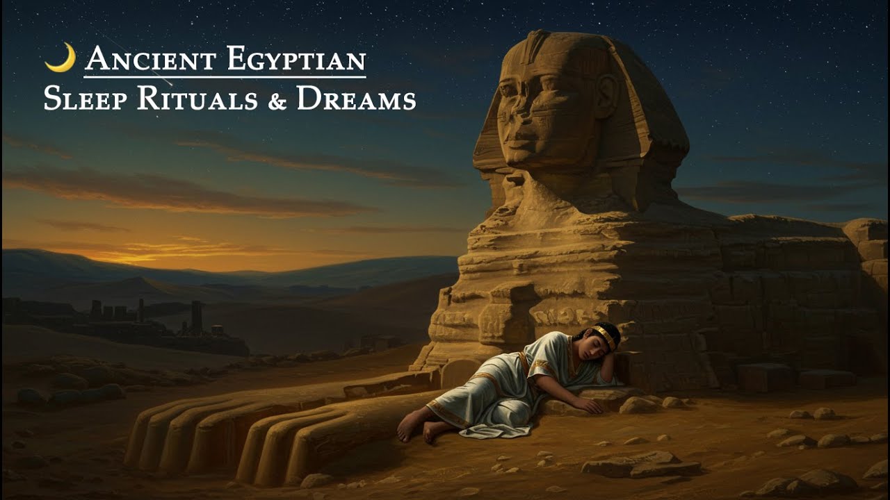 🌙 Ancient Egyptian Sleep Rituals & Dreams | Relaxing History to Fall ...