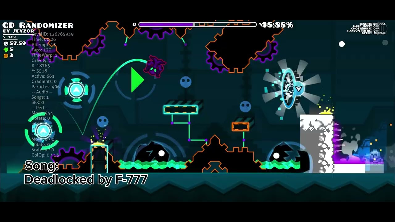 GD Randomizer by Jeyzor 100% [Geometry Dash] - YouTube