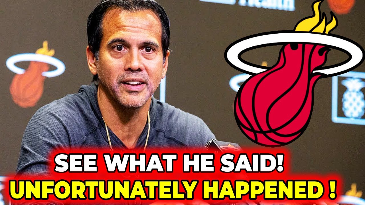 🚨 SAD NEWS! NOBODY EXPECTED THIS!! SPOELSTRA URGENT UPDATE! MIAMI HEAT ...