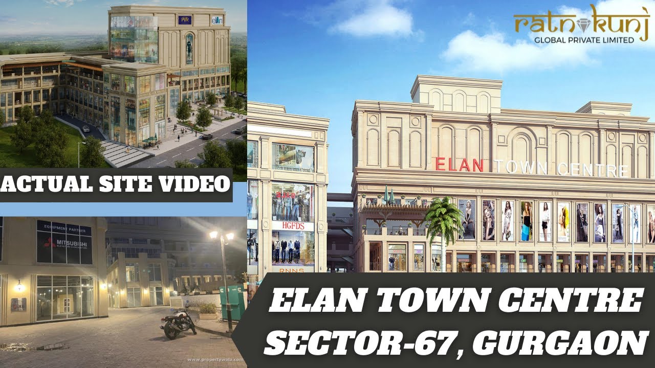 Elan town Centre |☎️8130084691 For Office Space & Shops For Sale/Lease ...