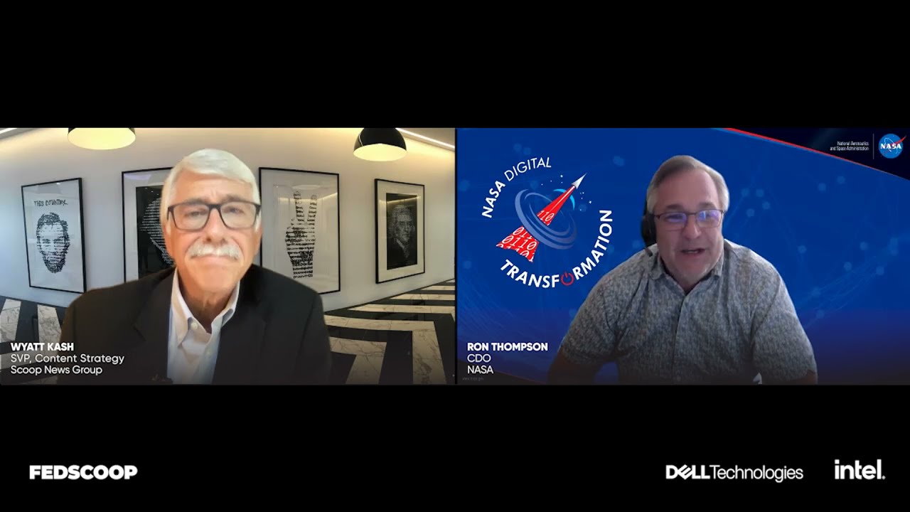 Ron Thompson, NASA | Building Data Driven Government - YouTube