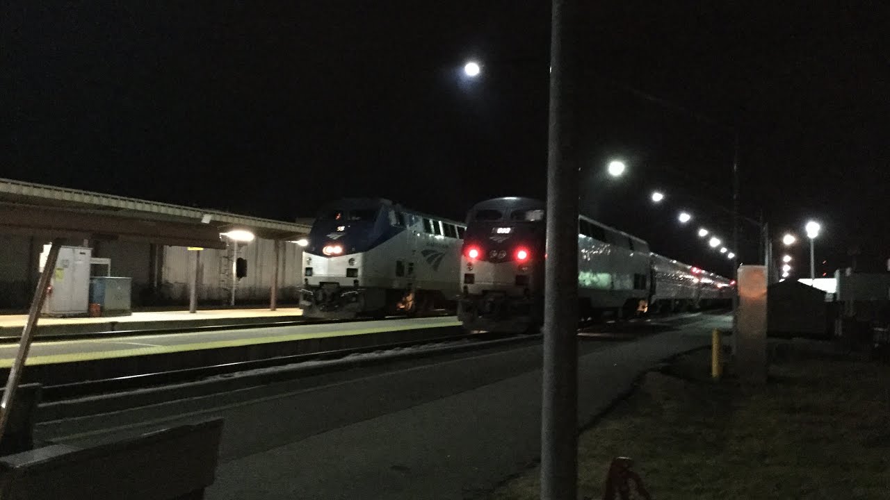 Amtrak Northeast regional #67 departing Richmond–Staples station! - YouTube