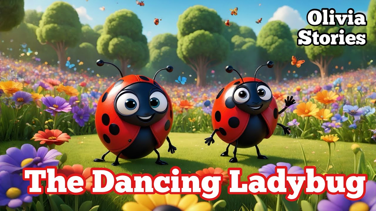 Kid's stories : Tina the Dancing Ladybug | bedtime story - YouTube