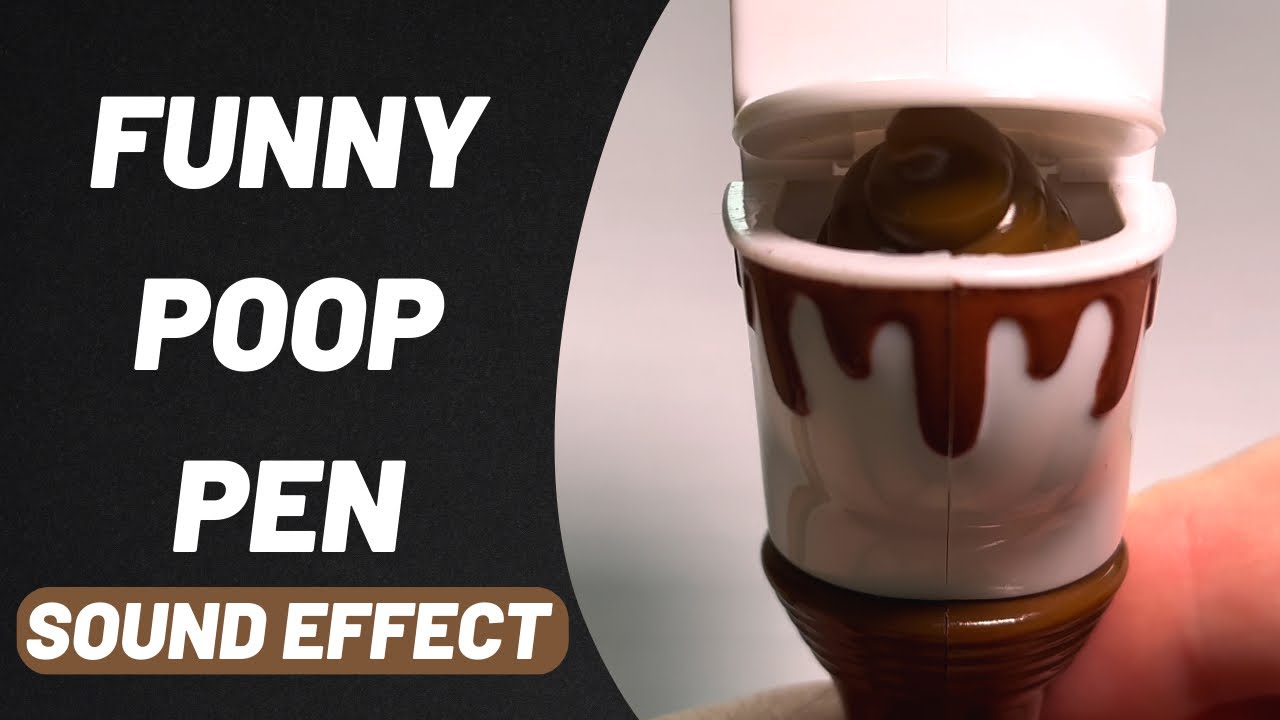 Funny Poop Pen Sound Effect Stereo High Quality 96kHz - YouTube