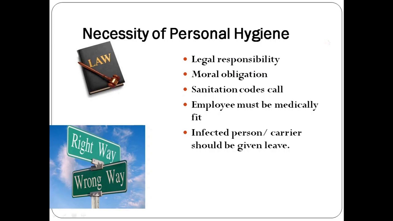 Lecture 2 Necessity of Personal Hygiene Part 1 - YouTube